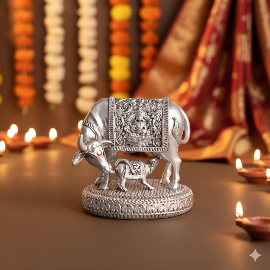 Unique Housewarming Ceremony Gifts | Gold & Silver Idols for Griha Pra ...